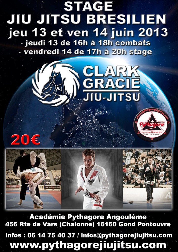 STAGE de Jiu Jitsu Brésilien avec Clark Gracie - Académie Pythagore ...