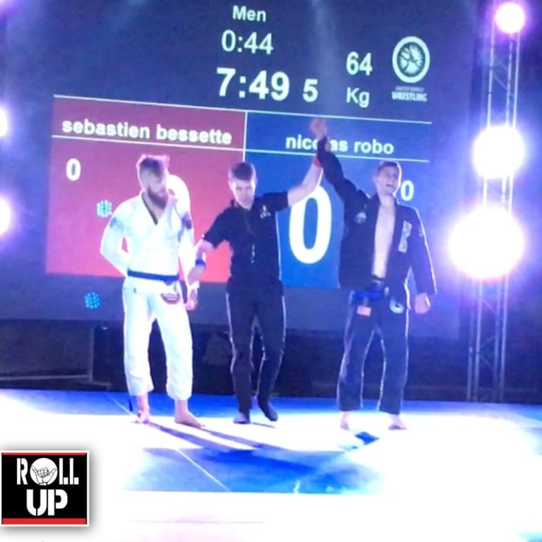 Sébastien B7 au Roll-Up - Académie Pythagore - Jiu Jitsu Brésilien et Mixed Martial Arts (M.M.A)